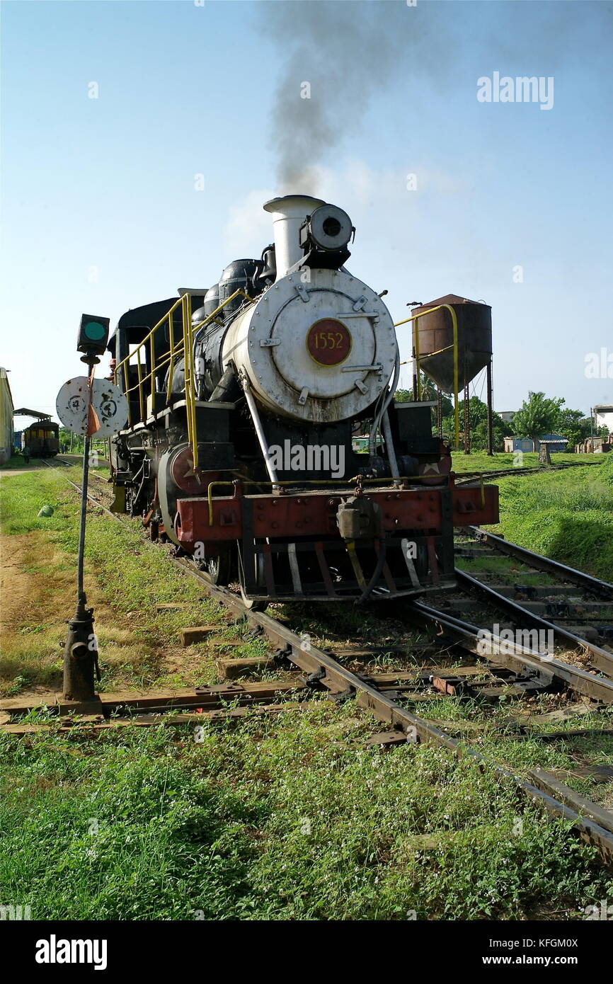 Trinidad cuba cuban steam train train hi-res stock photography and ...