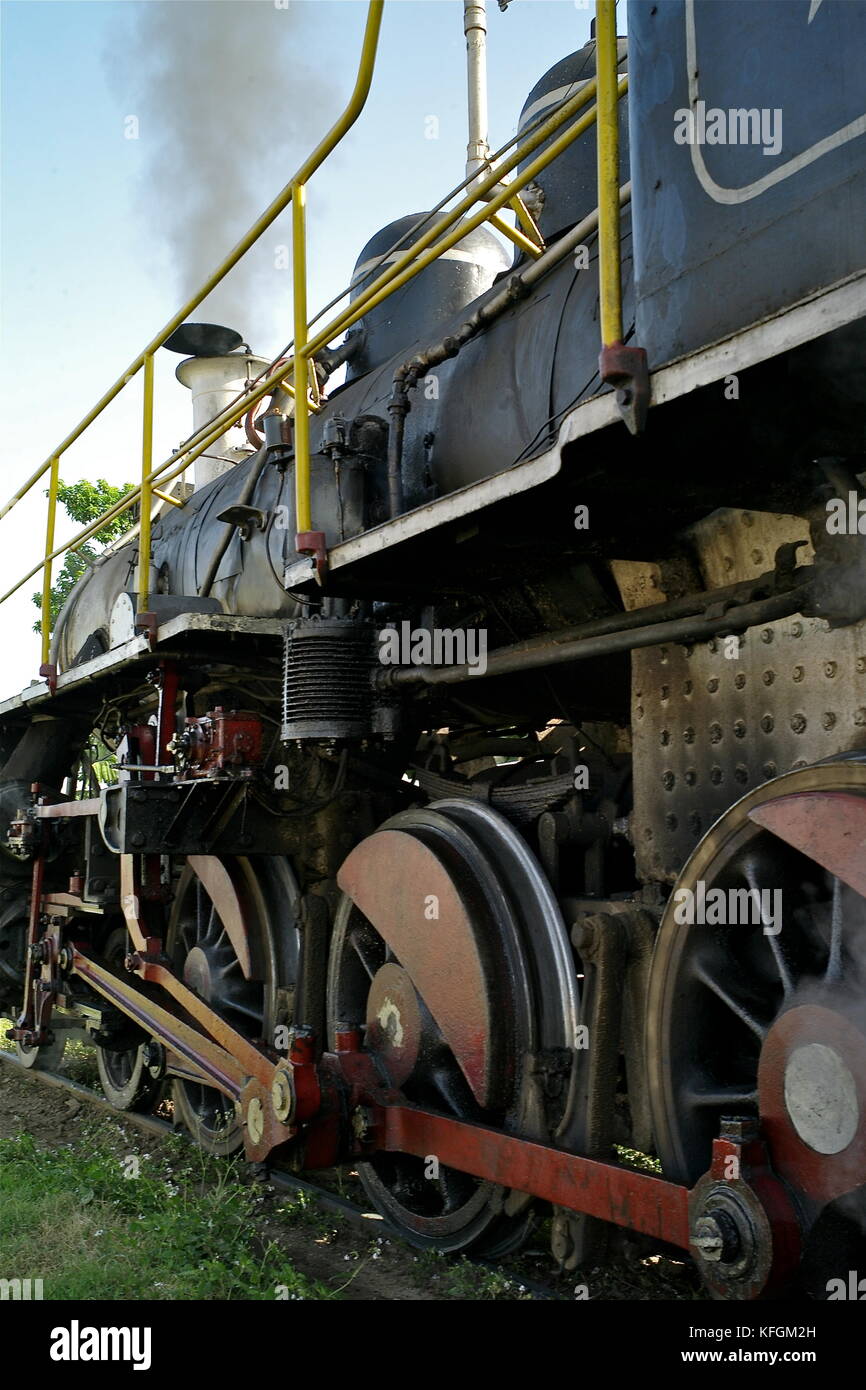 Trinidad Cuba Cuban Steam Train Train High Resolution Stock Photography ...