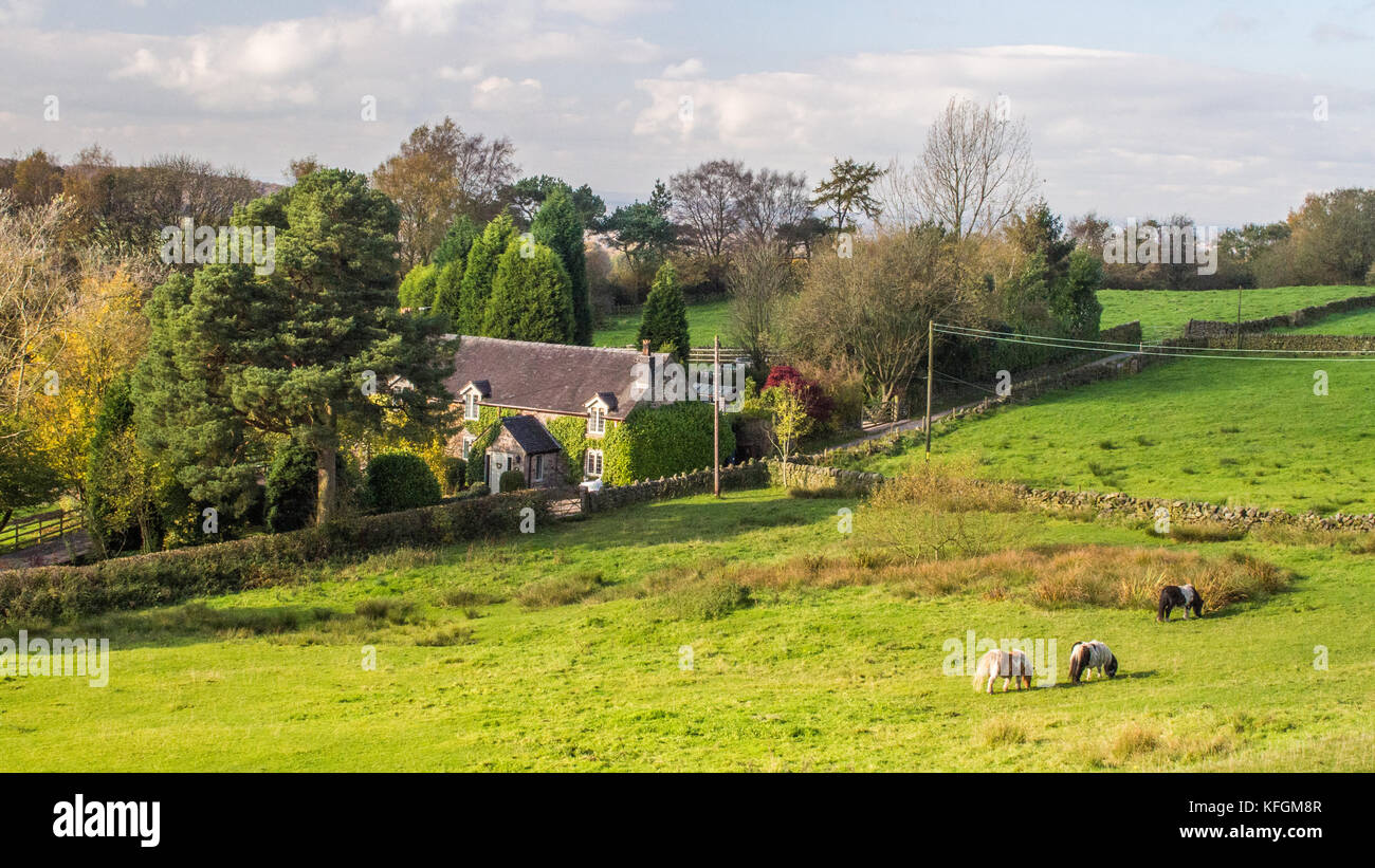 Rural scene in Biddulph, Staffordshire, England Stock Photo - Alamy