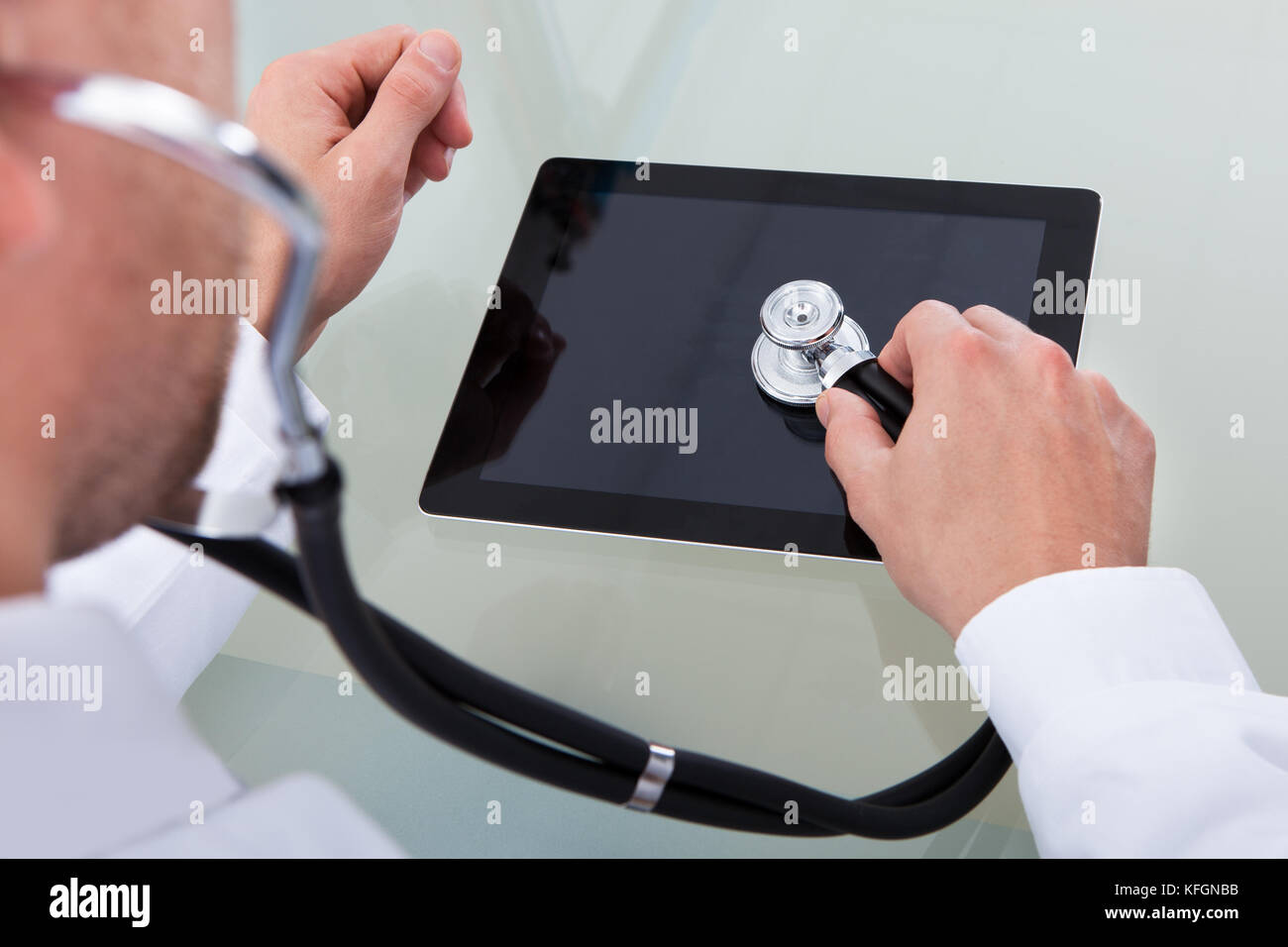 Conceptual display check up hi-res stock photography and images - Alamy