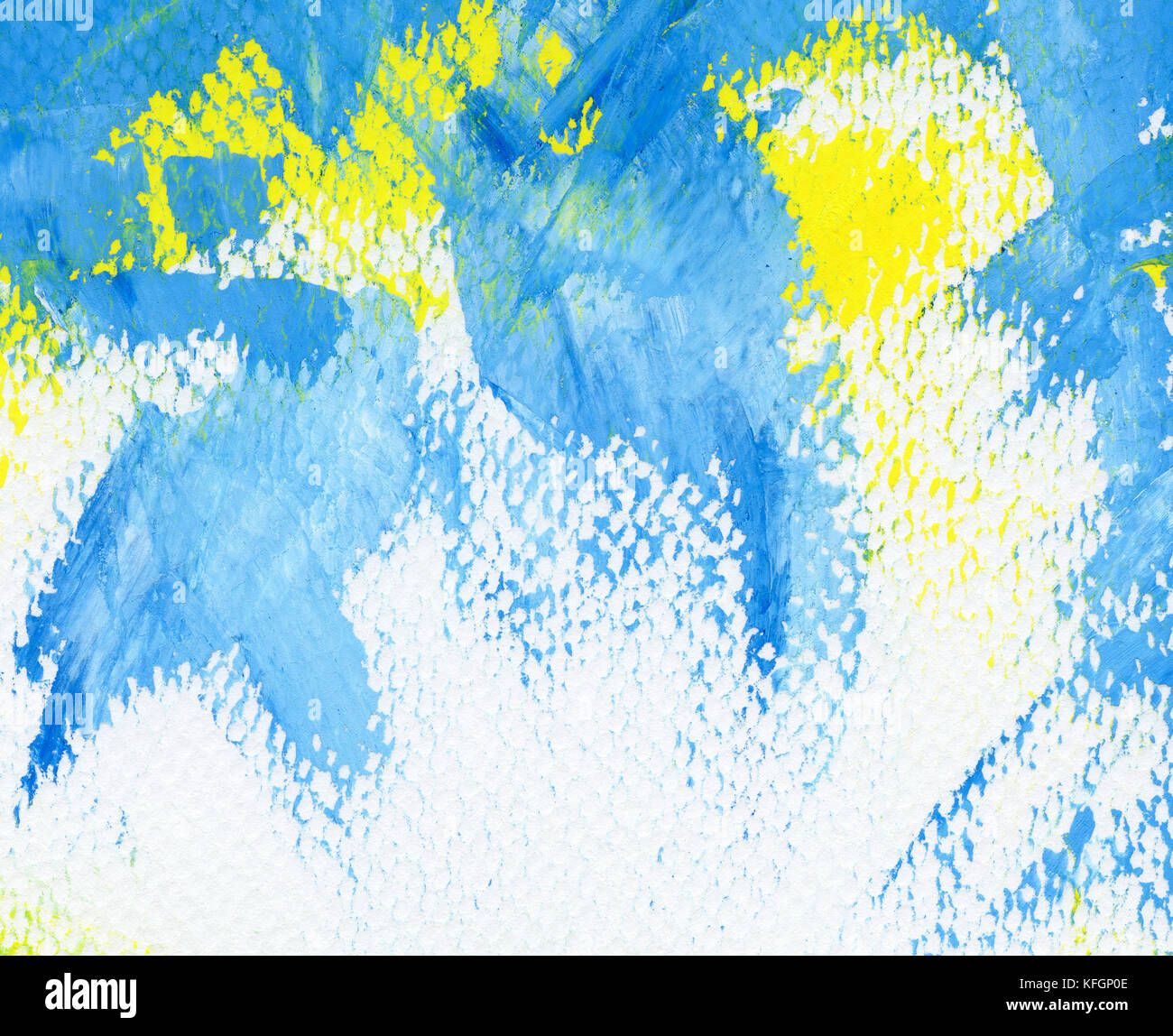 Abstract painted background on paper texture Stock Photo - Alamy