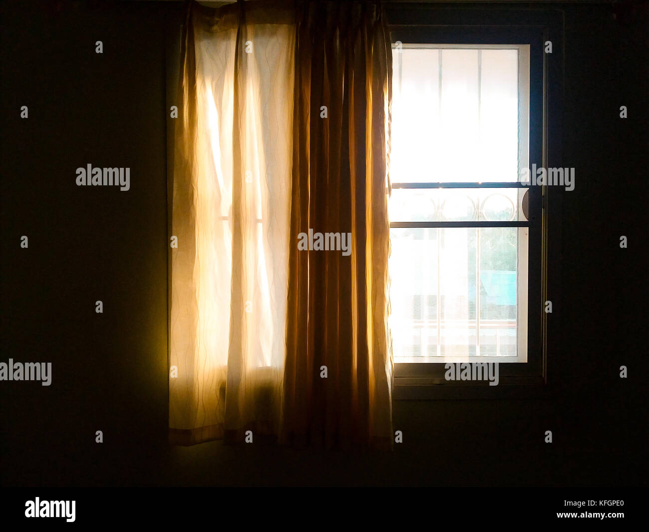 Morning dawn from window house hi-res stock photography and images - Alamy