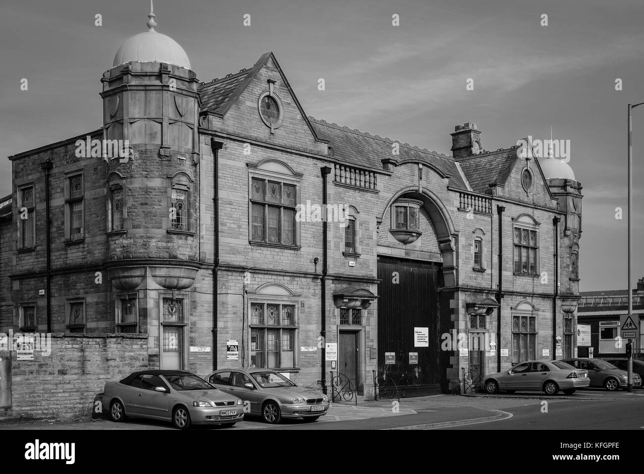 The impressive architecture of the Preston Bus Depot in Deepdale Road ...