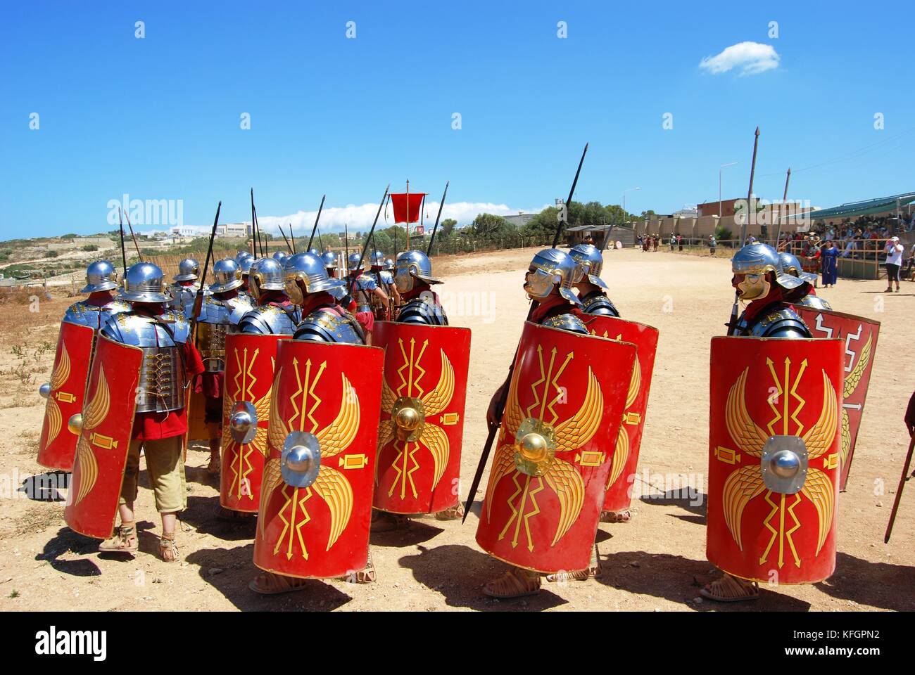 Romans marching art hi-res stock photography and images - Alamy