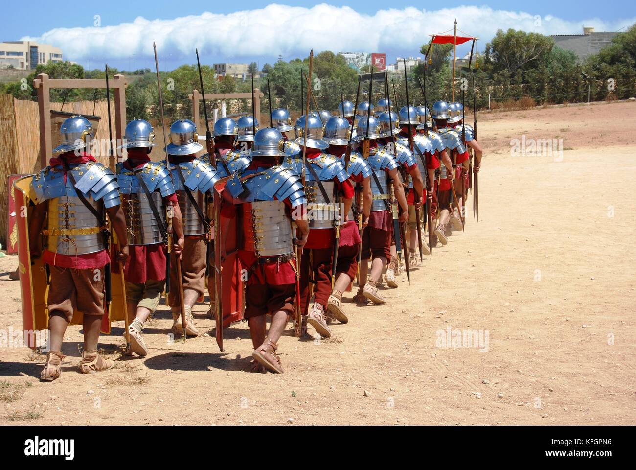 Ancient roman army march hi-res stock photography and images - Alamy