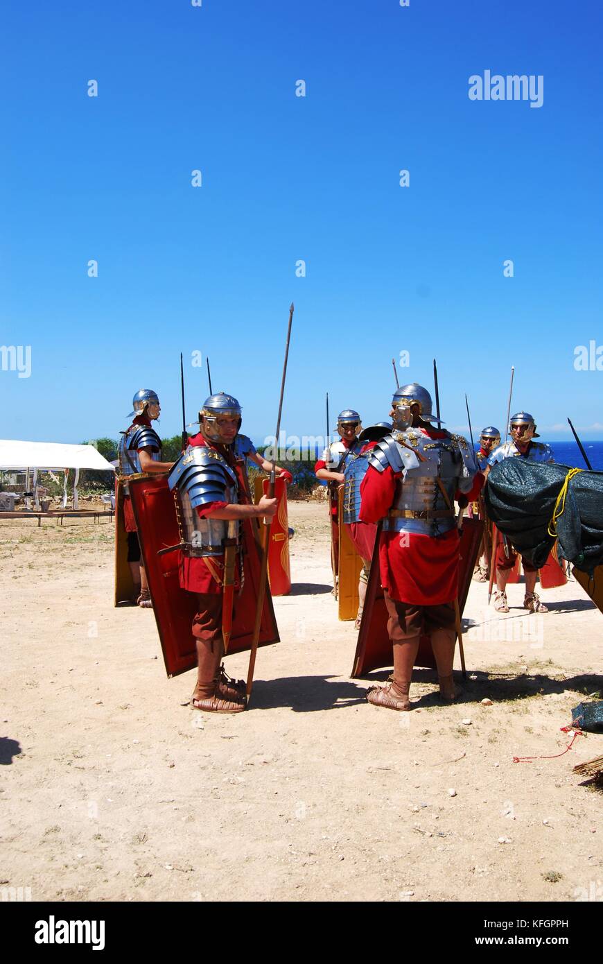 Romans marching art hi-res stock photography and images - Alamy