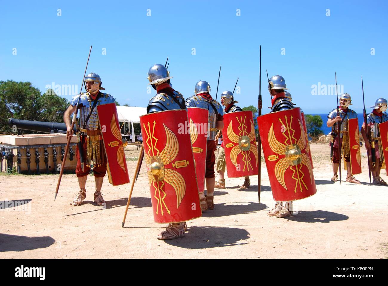 Roman Legion Marching High Resolution Stock Photography and Images - Alamy
