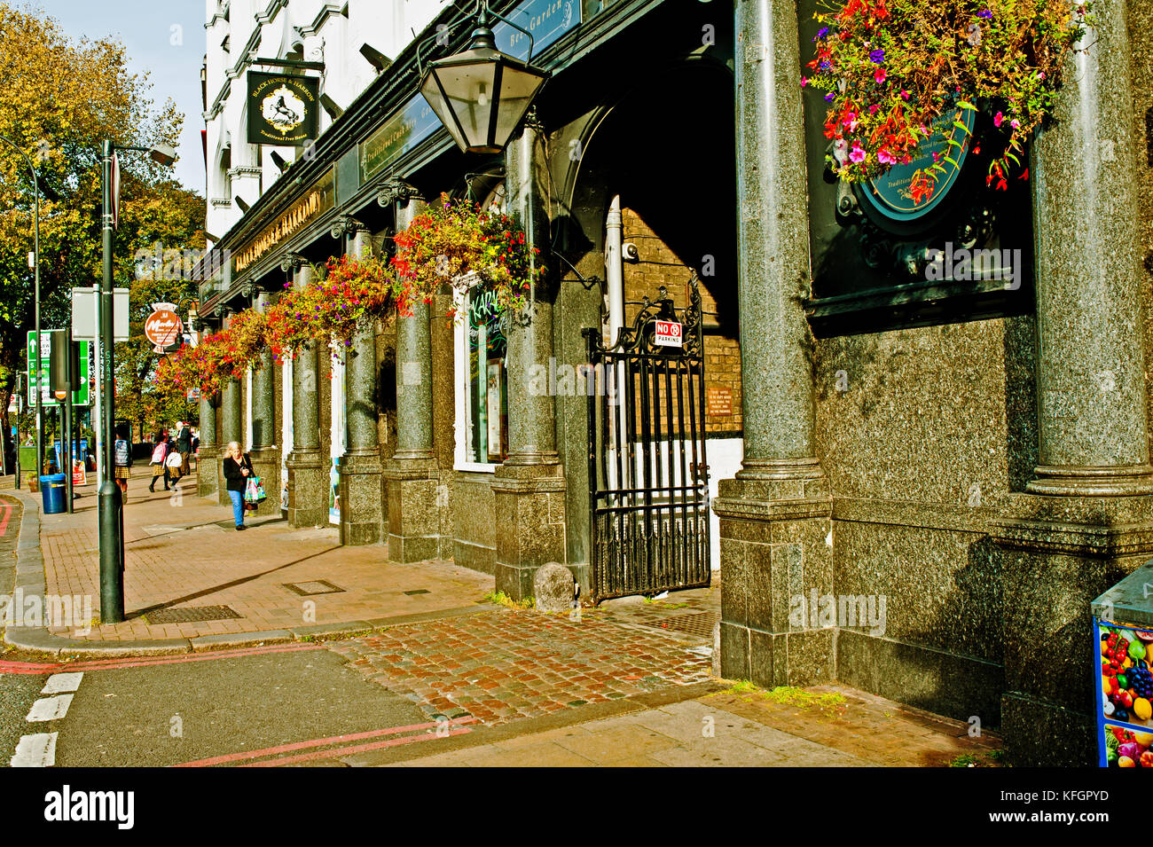 The Black Horse and Harrow, Catford London Stock Photo - Alamy