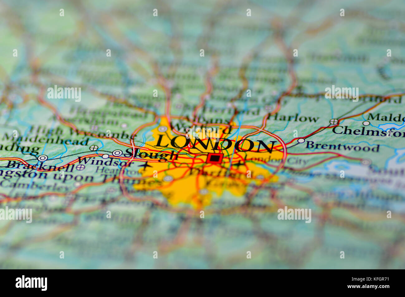London tourist maps hi-res stock photography and images - Alamy
