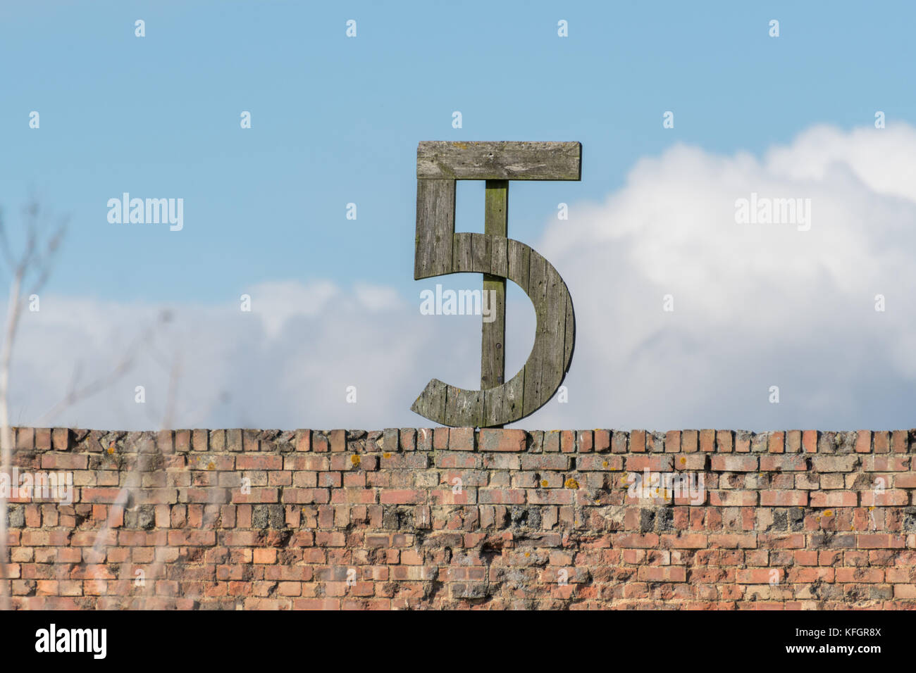 Rifle Range targets at Rainham Marshes RSPB Nature Reserve Stock Photo ...