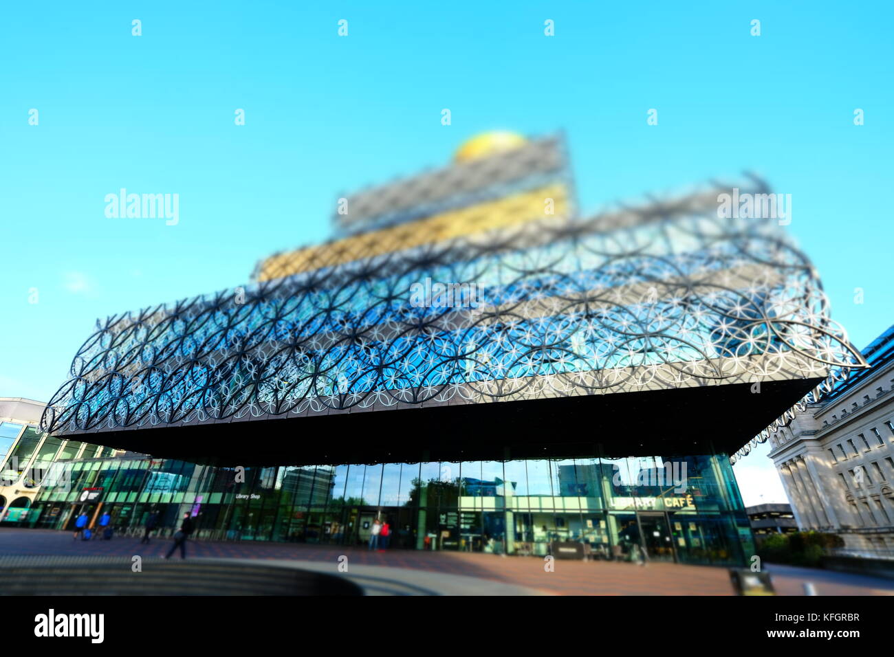 Library of Birmingham Central Library Stock Photo - Alamy