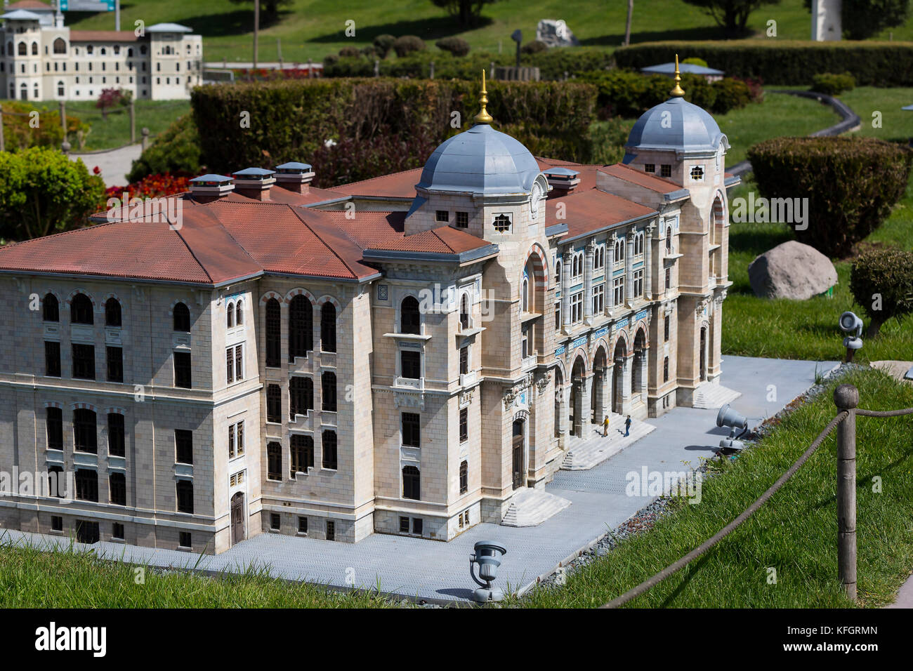 ISTANBUL, TURKEY - 4 APRIL, 2016: Miniaturk in Istanbul, Turkey ...