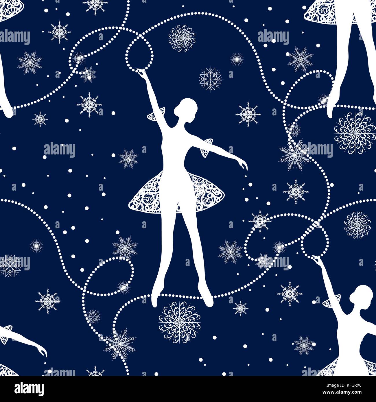 Seamless winter pattern Stock Vector Image & Art - Alamy