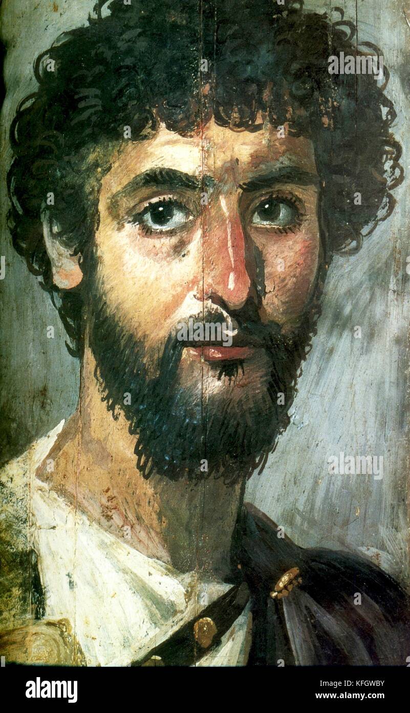 Ancient Greek Man Painting
