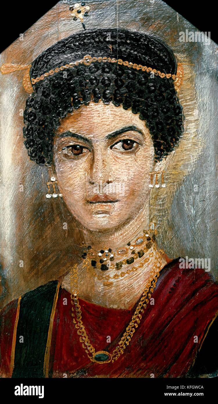 Fayum portrait hi-res stock photography and images - Alamy