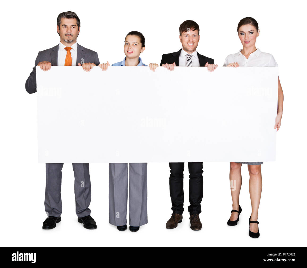 Large white billboard standing Cut Out Stock Images & Pictures - Alamy
