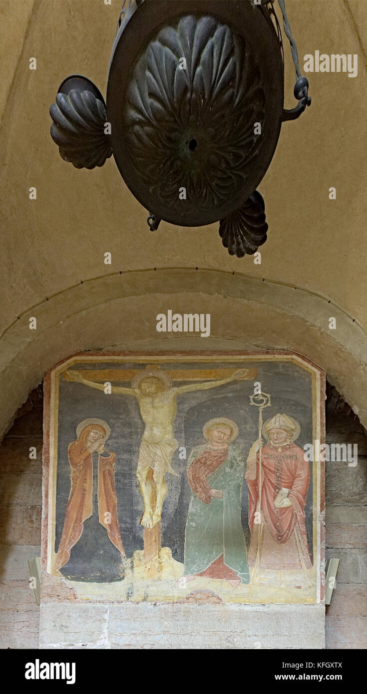 Verona Veneto Italy. Basilica of San Zeno, also known as Saint Zeno ...