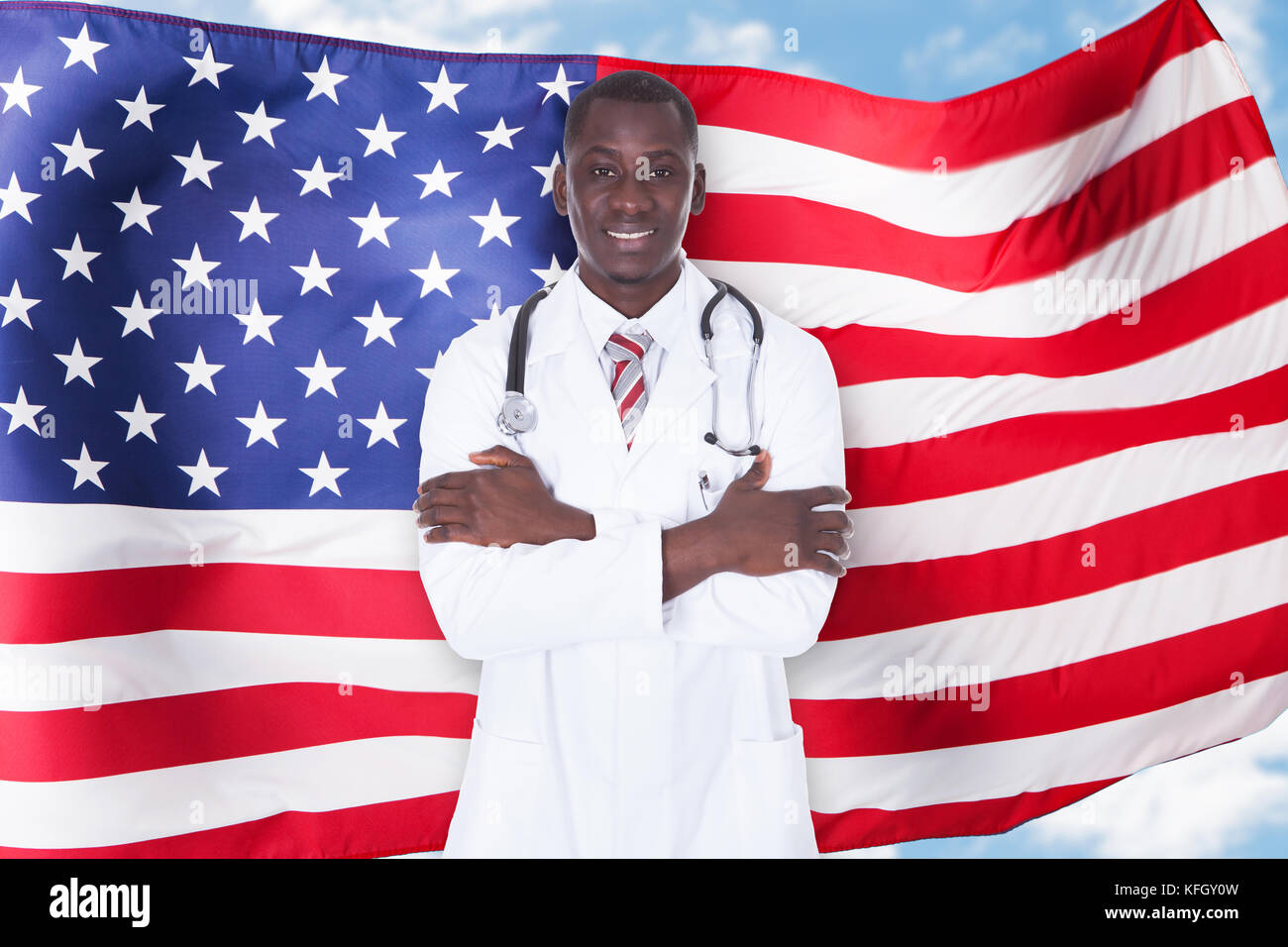 Doctor portrait usa hospital hi-res stock photography and images - Alamy