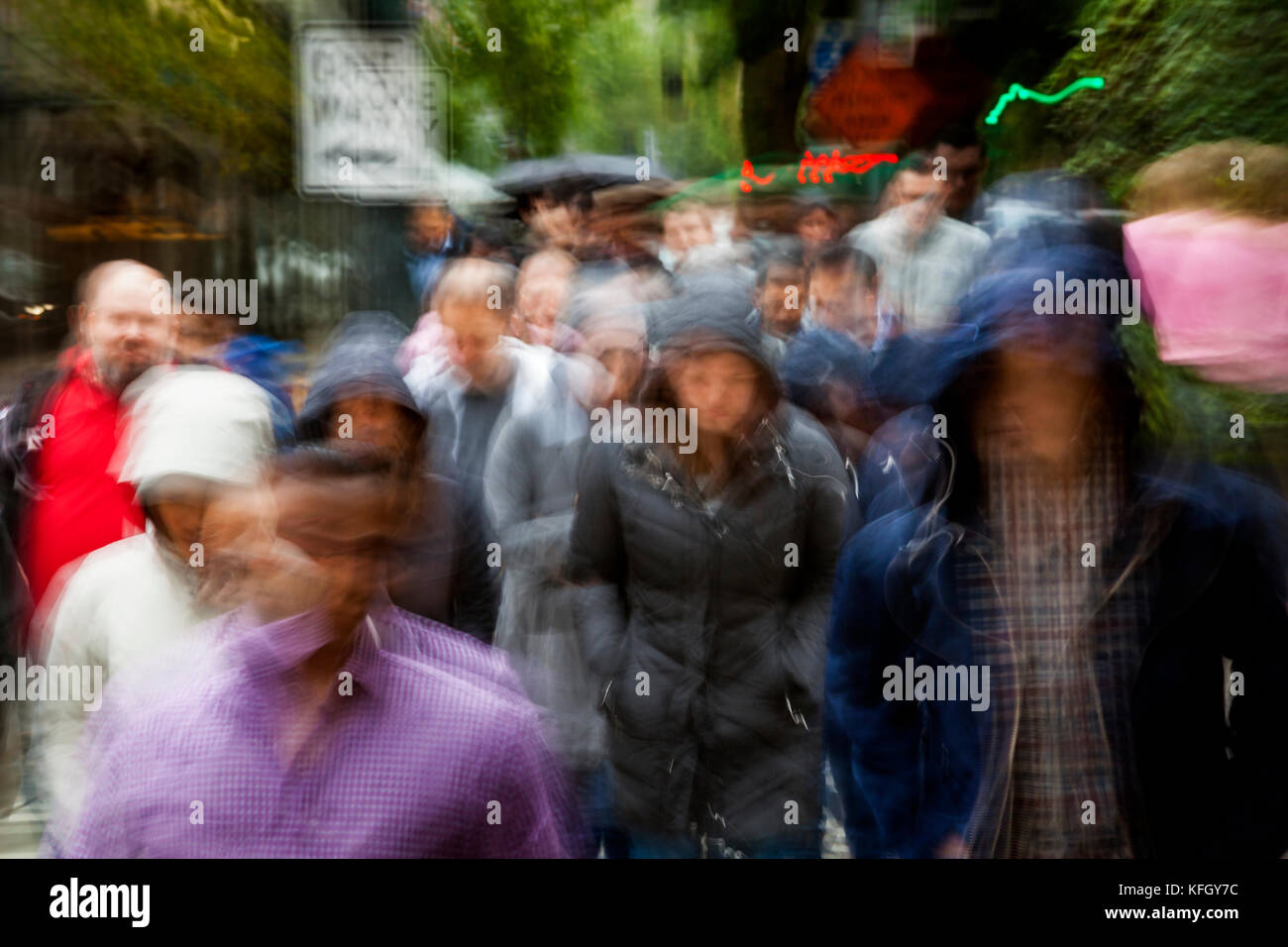 Seattle rain hi-res stock photography and images - Alamy