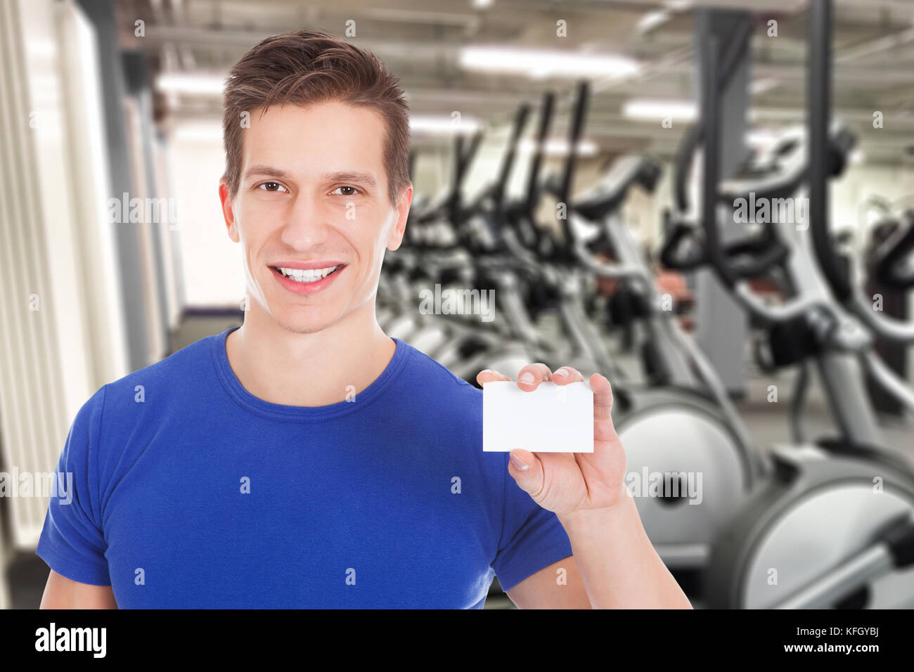 Gym visiting card hi-res stock photography and images - Alamy