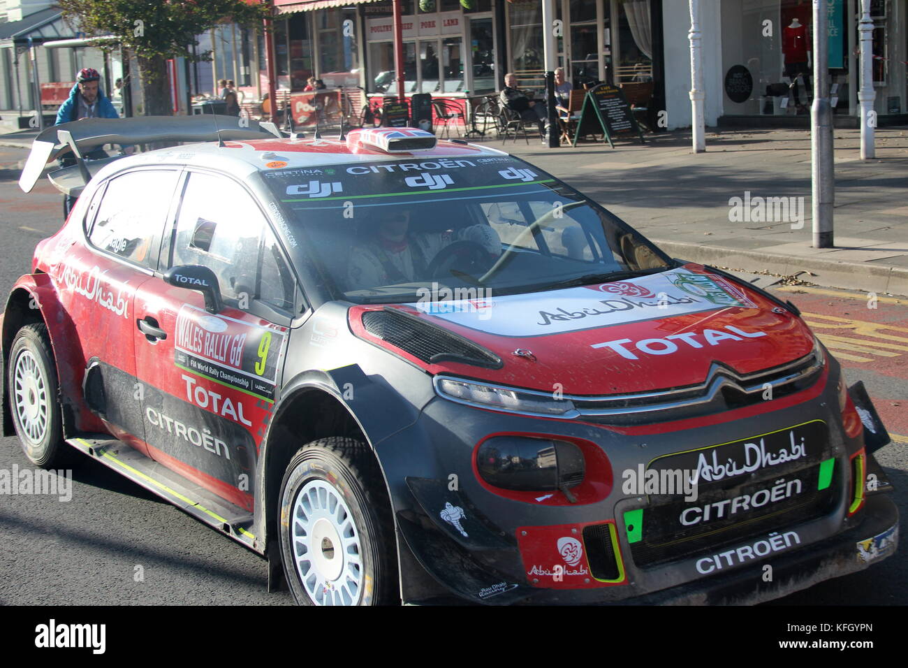 Wales Rally GB, rally cars are arriving in Llandudno for the ceremonial ...
