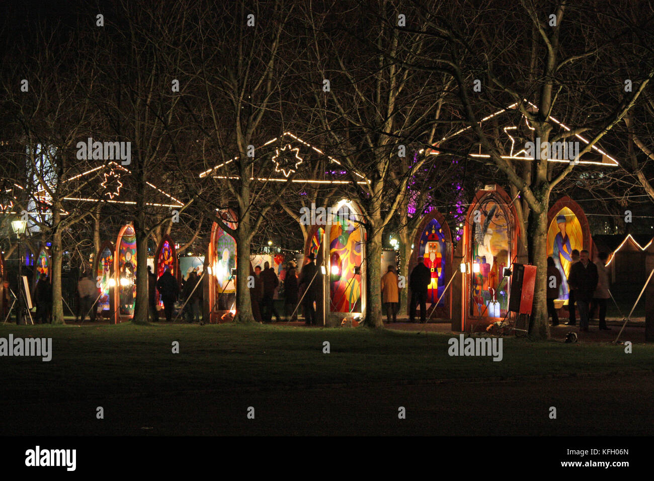 Weihnachtsmarkt, Christkindelsmarkt Baden-Baden Stock Photo - Alamy