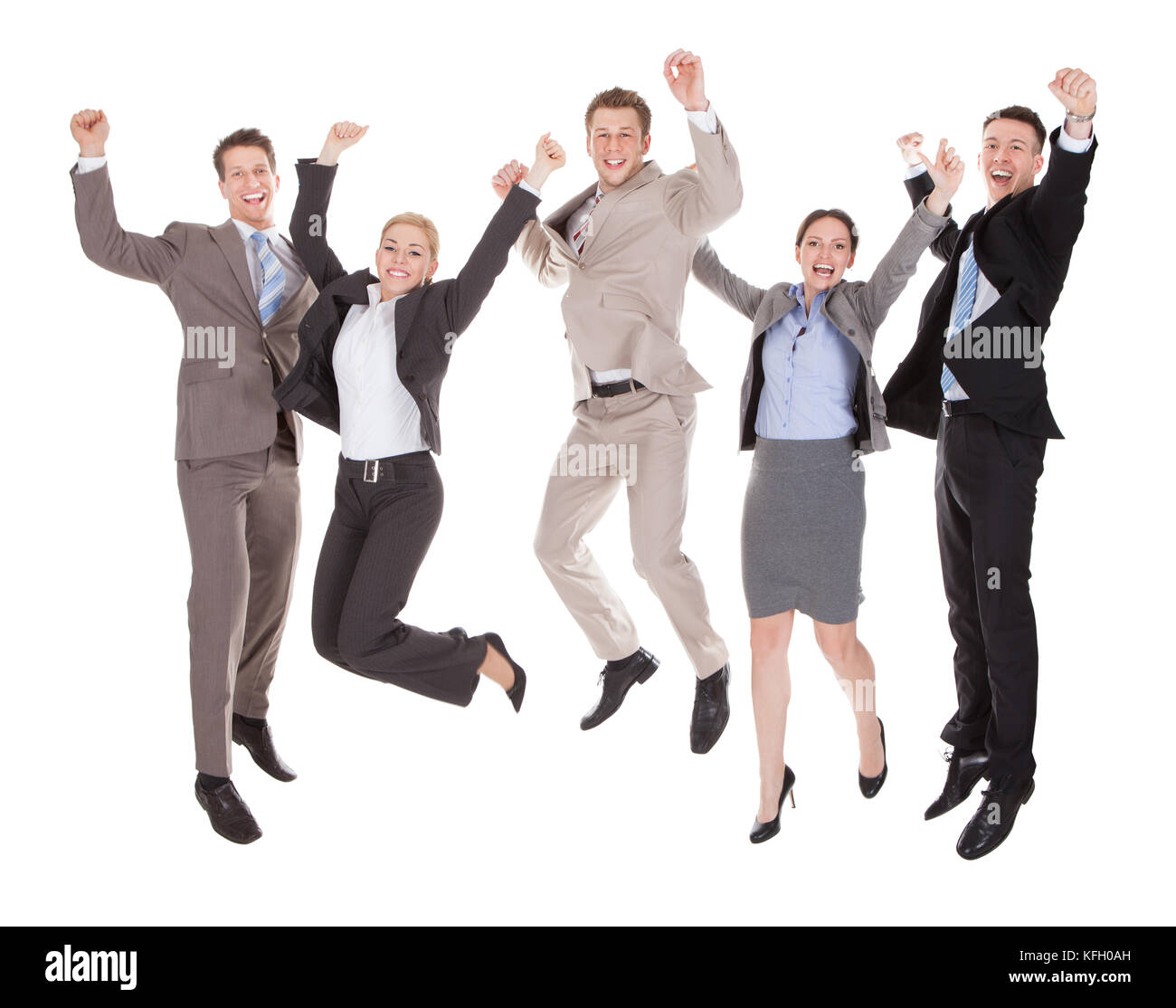 Excited Business Person