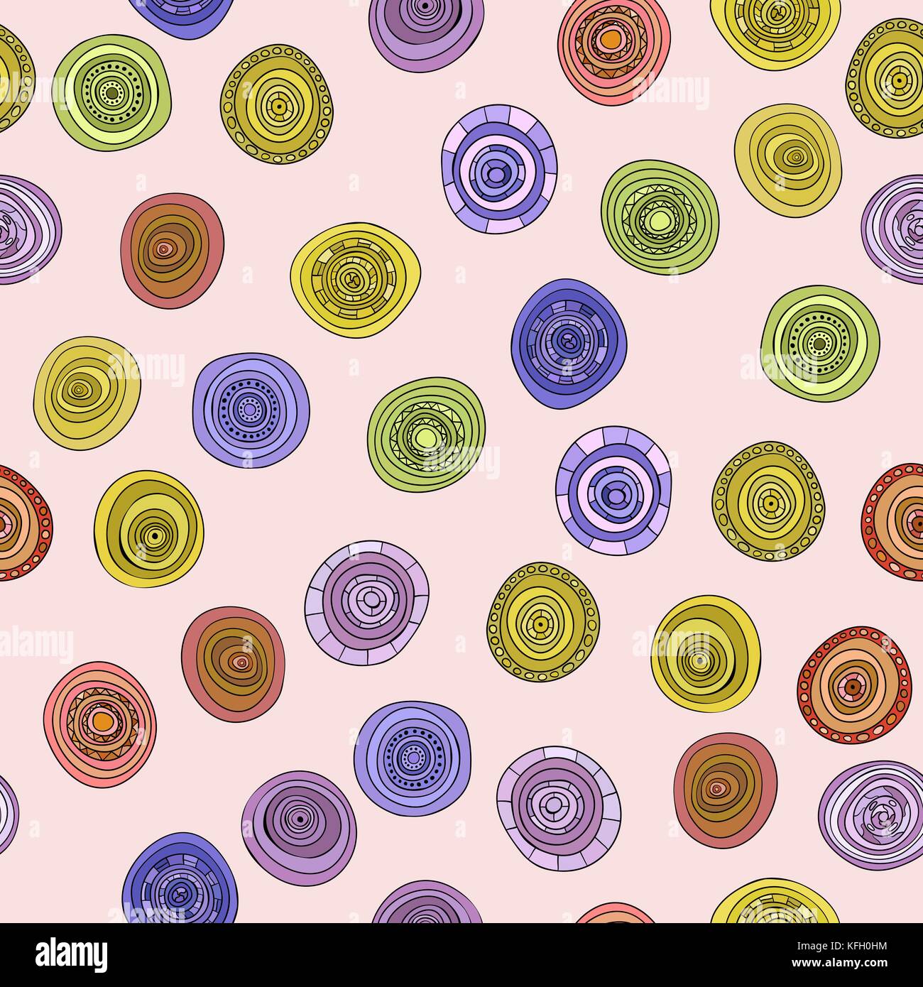 Blue violet concentric circles Stock Vector Images - Alamy