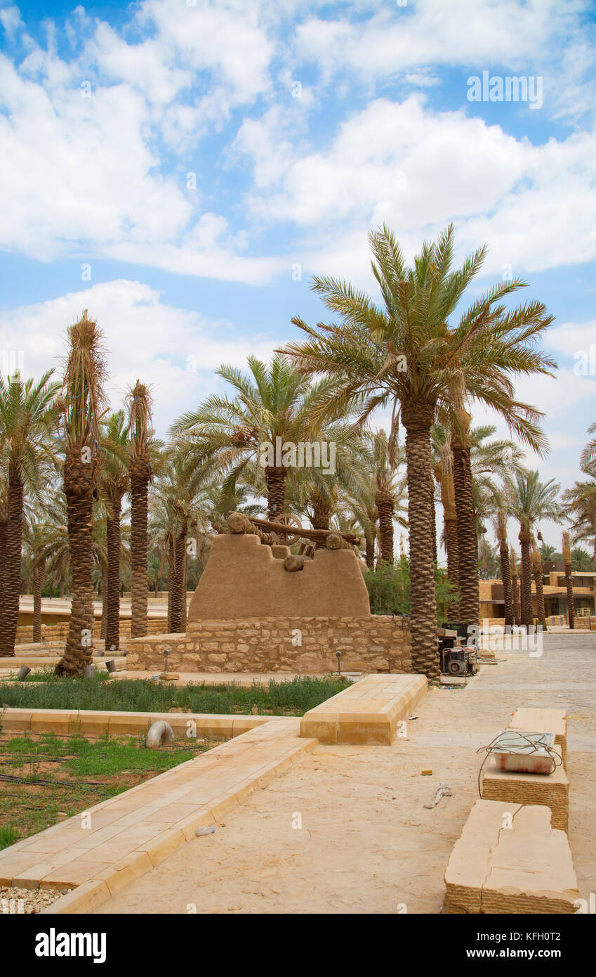 Streets of the old city Diriyah near Ar Riyadh, Kingdom of Saudi Arabia ...