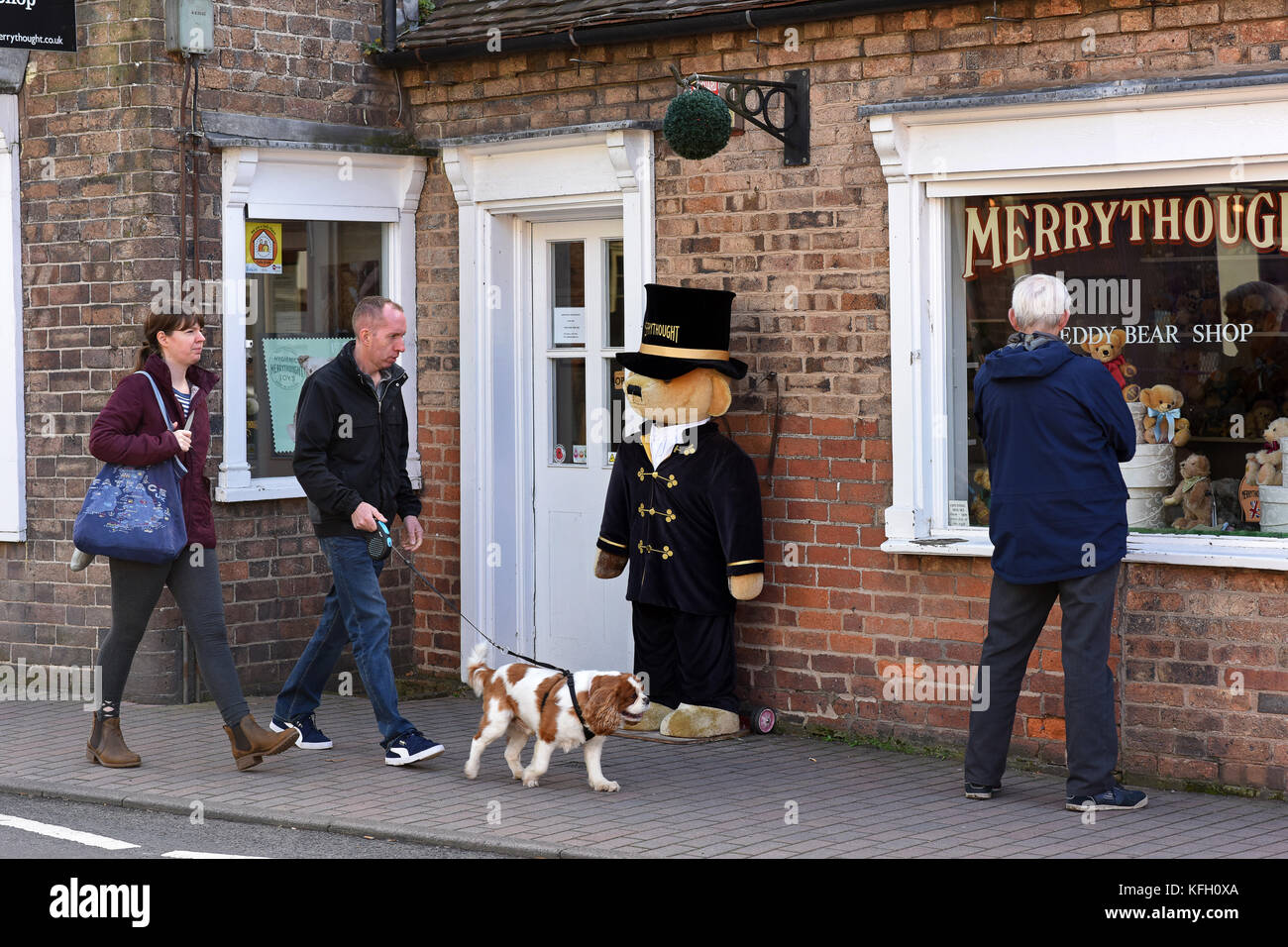The Merrythought teddy bear shop in Ironbridge, Shropshire Stock Photo ...