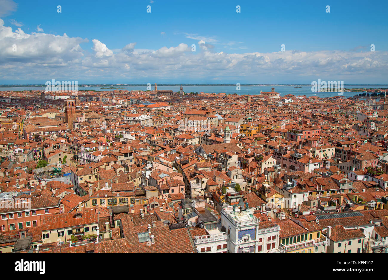 Aerial view of the Venice city, Italy Stock Photo - Alamy