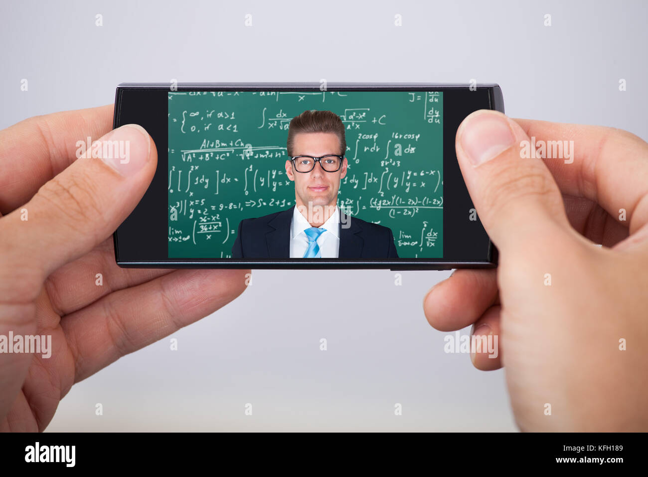 Professor office cellphone hi-res stock photography and images - Alamy