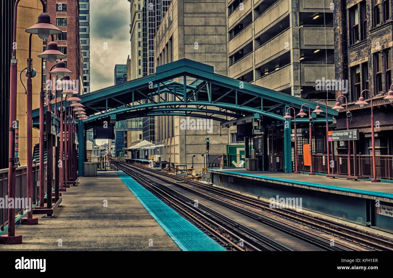 Metro station surrounded by buildings at The Loop - Dark Cross ...
