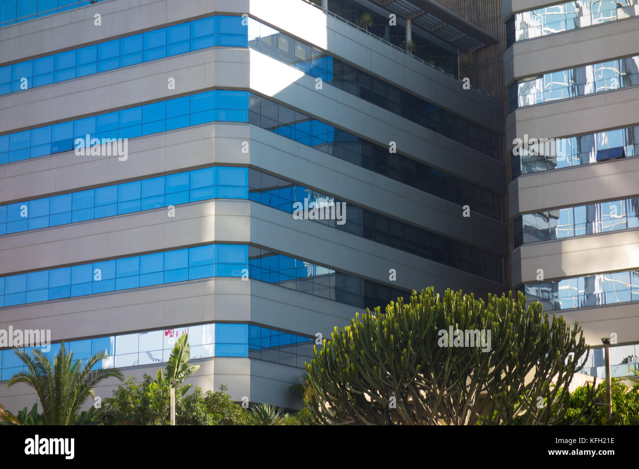 business bildings in casablanca morocco Stock Photo - Alamy