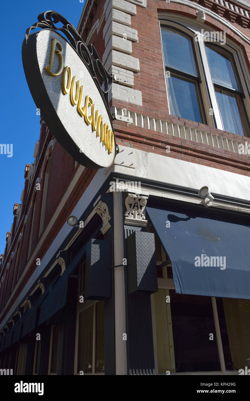 The Boulevard restaurant, San Francisco CA Stock Photo - Alamy