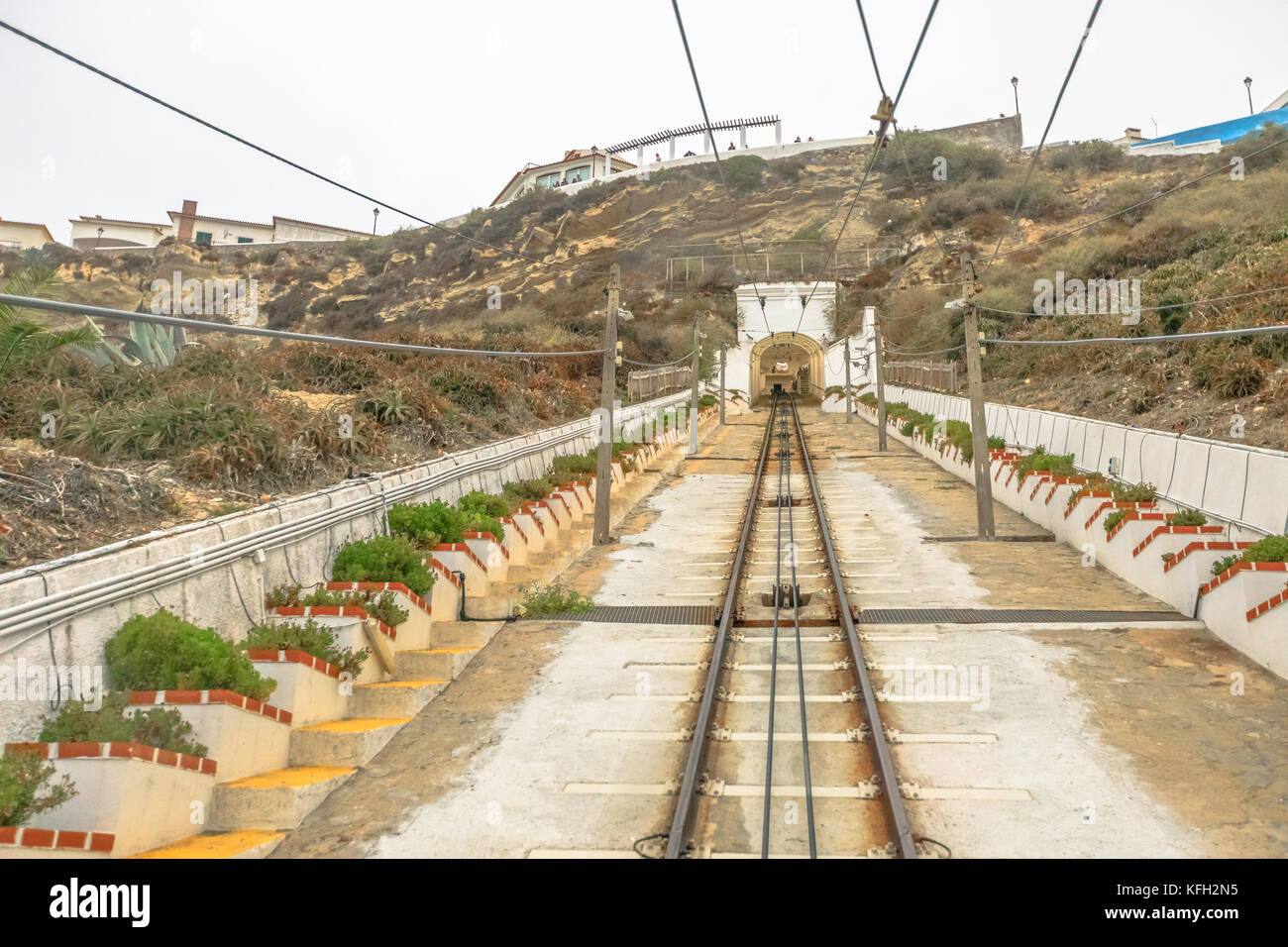 Elevator of nazare hi-res stock photography and images - Alamy