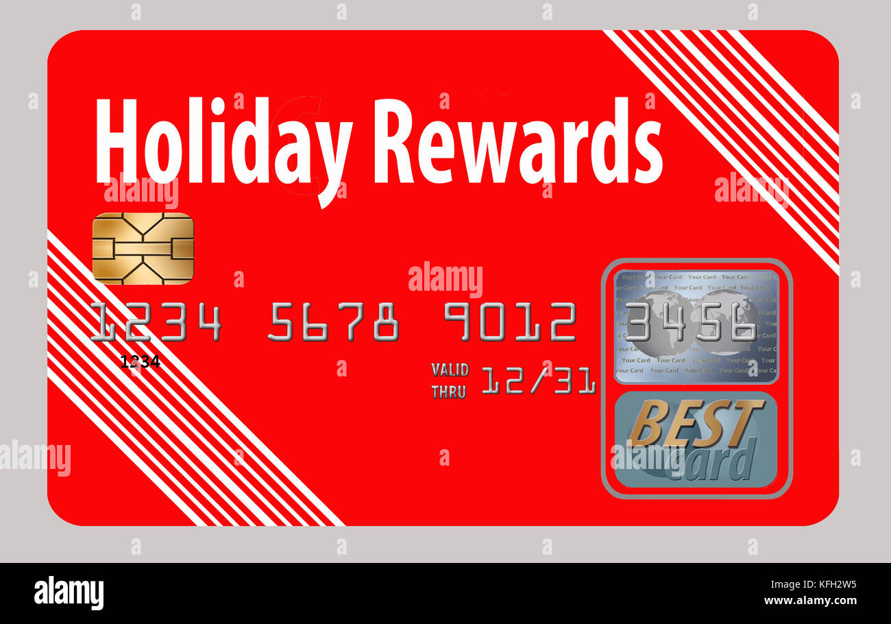 Credit card holiday perks and rewards Stock Photo - Alamy