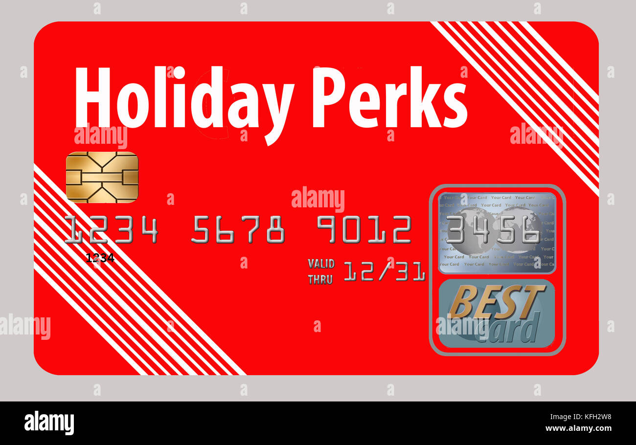Credit card holiday perks and rewards Stock Photo - Alamy