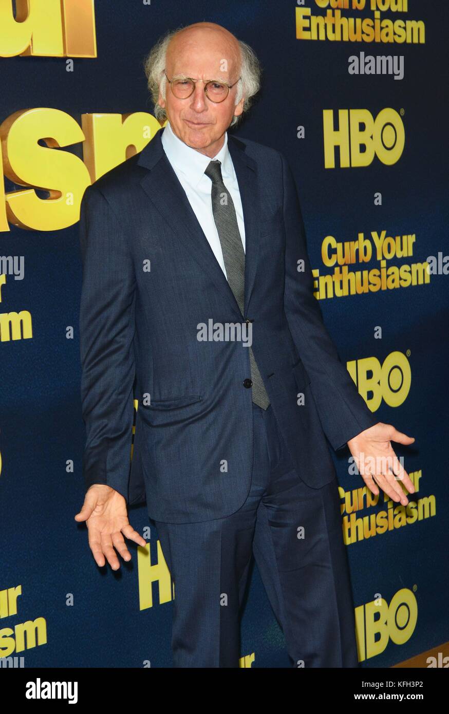 New York premiere of 'Curb Your Enthusiam' season 9 Featuring: Larry ...