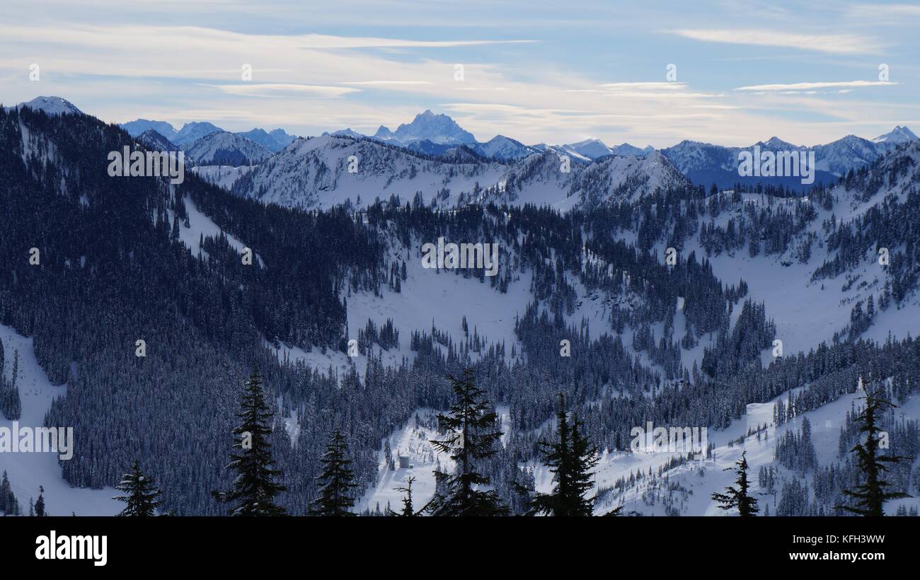 Hiking in the Pacific Northwest, Washington State Stock Photo - Alamy