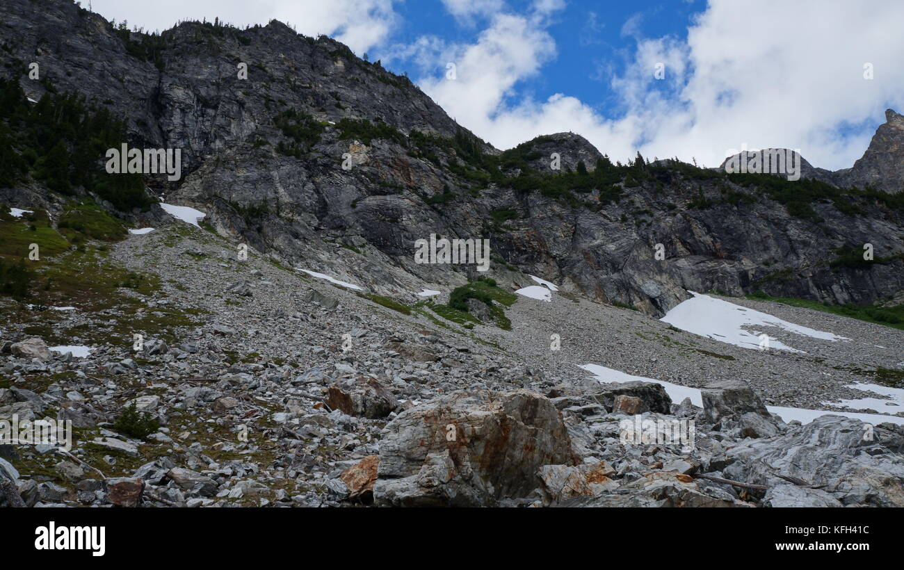 Hiking in the Pacific Northwest, Washington State Stock Photo - Alamy