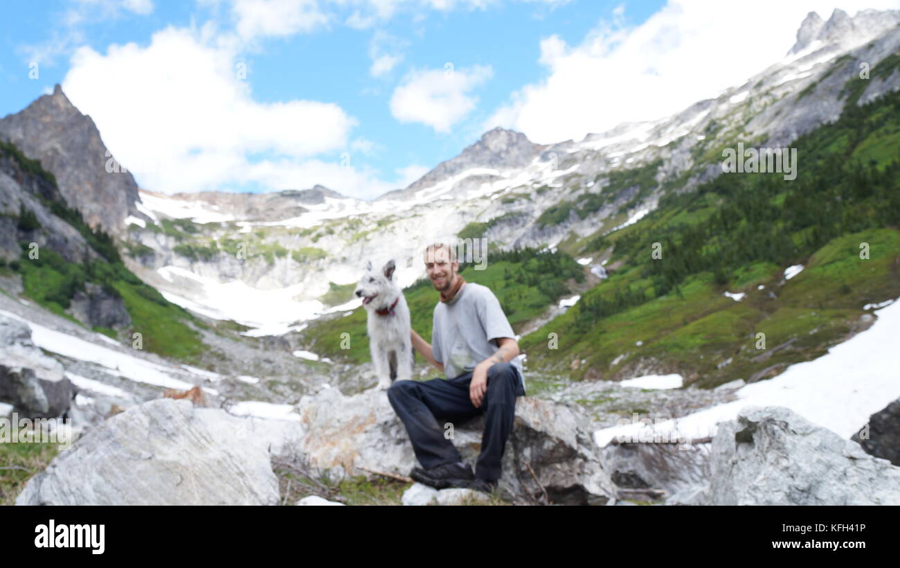 Hiking in the Pacific Northwest, Washington State Stock Photo - Alamy