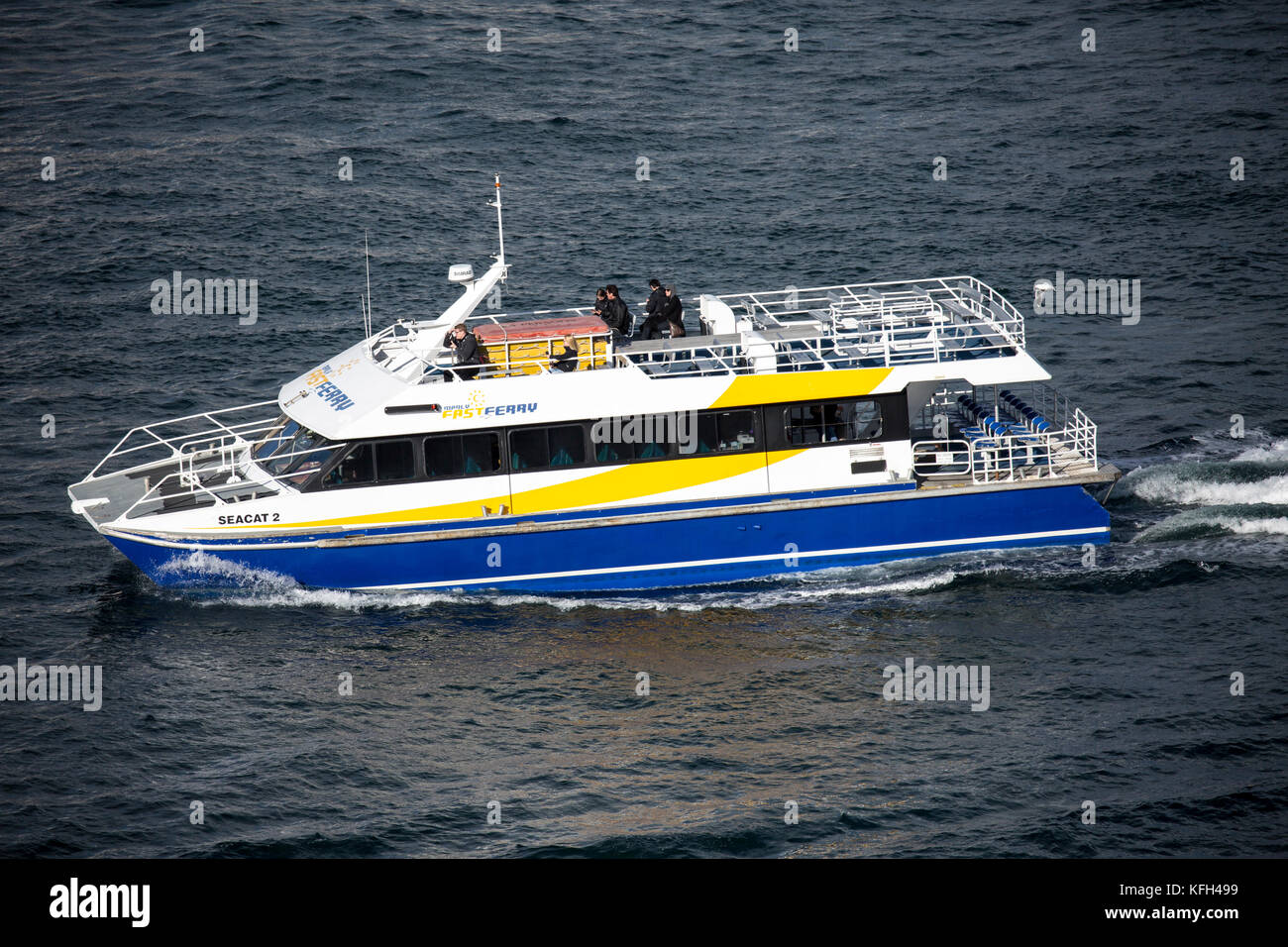 Manly Fast Ferry on Sydney harbour,Australia Stock Photo - Alamy