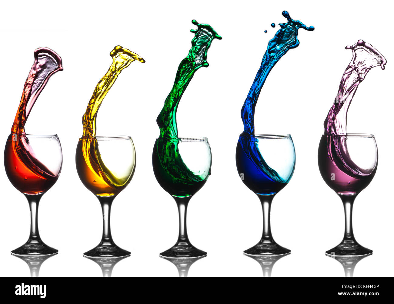 Watercolour food drink hi-res stock photography and images - Alamy