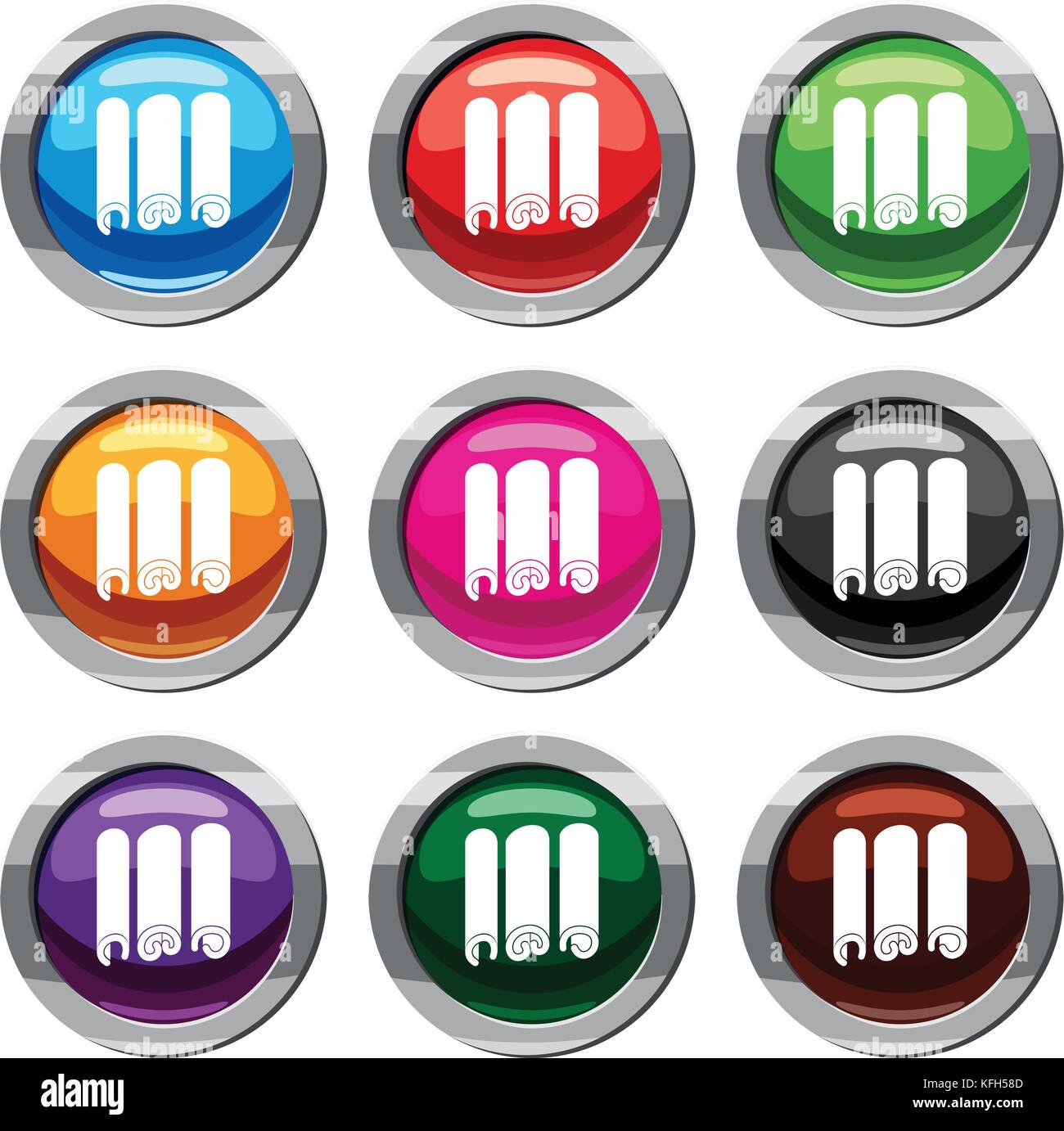 Cinnamon set 9 collection Stock Vector Image & Art - Alamy