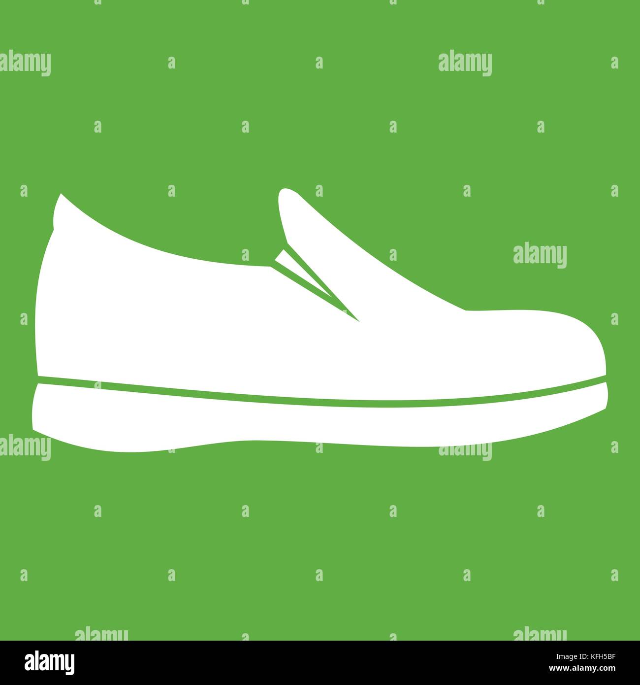 Shoes icon green Stock Vector Image & Art - Alamy
