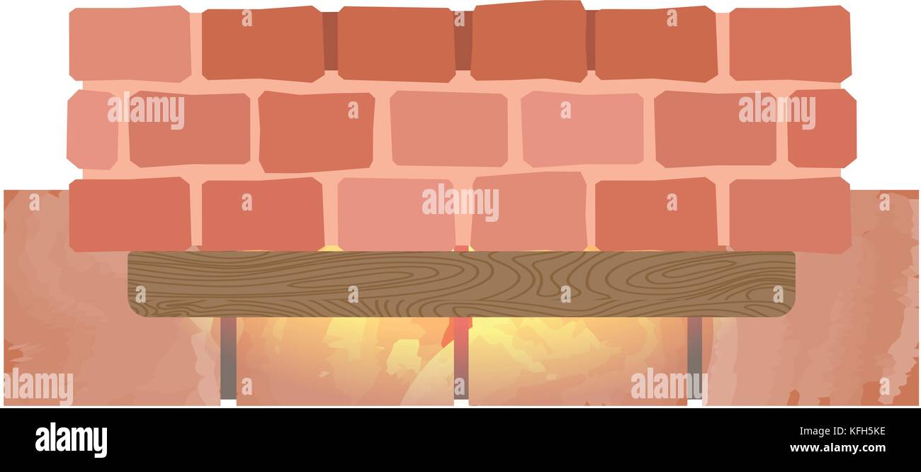 Brick wall icon, cartoon style Stock Vector Image & Art - Alamy