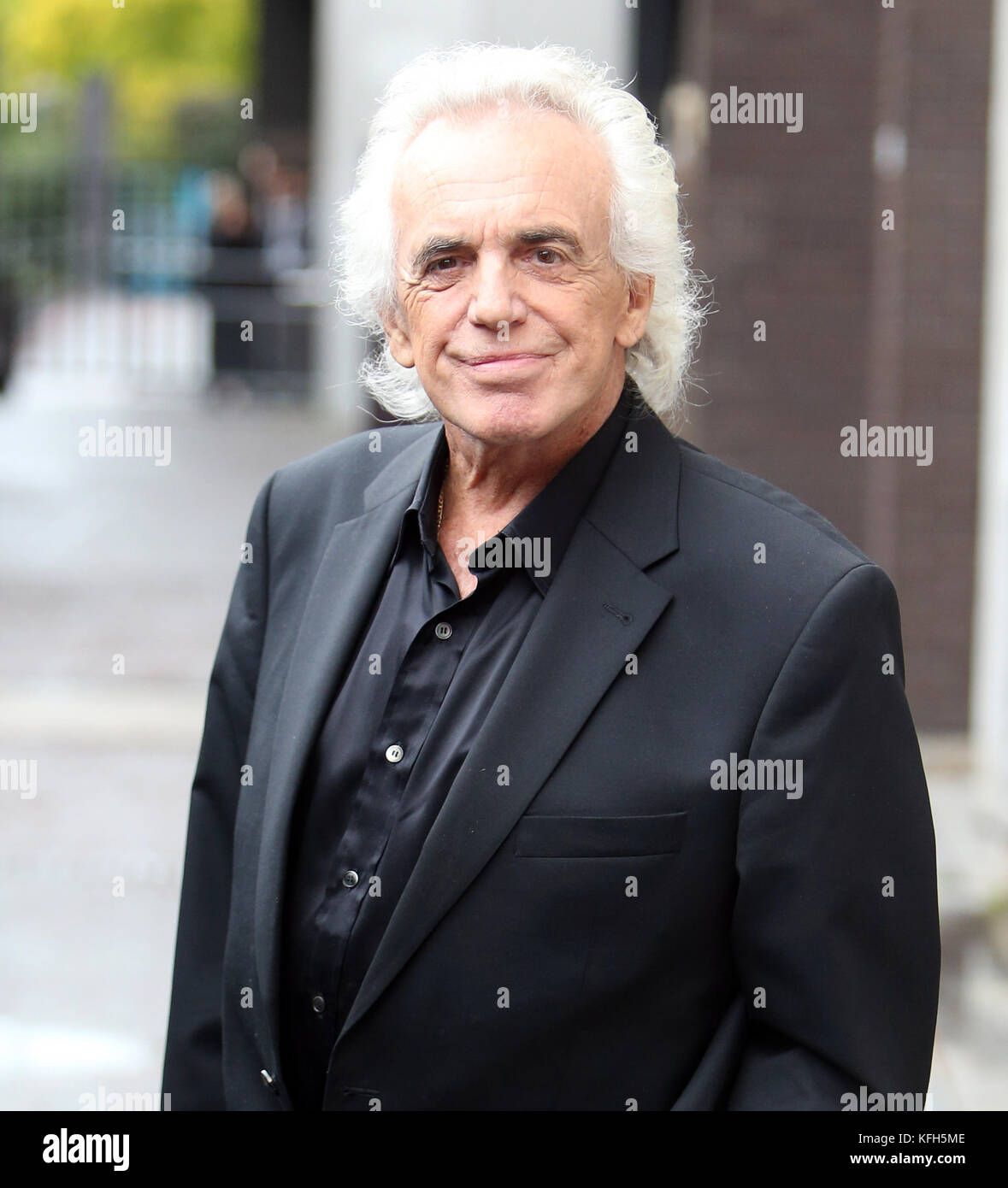 Peter Stringfellow outside ITV Studios Featuring: Peter Stringfellow ...