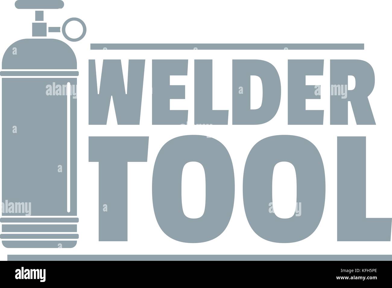 Welder tool logo, simple gray style Stock Vector Image & Art - Alamy