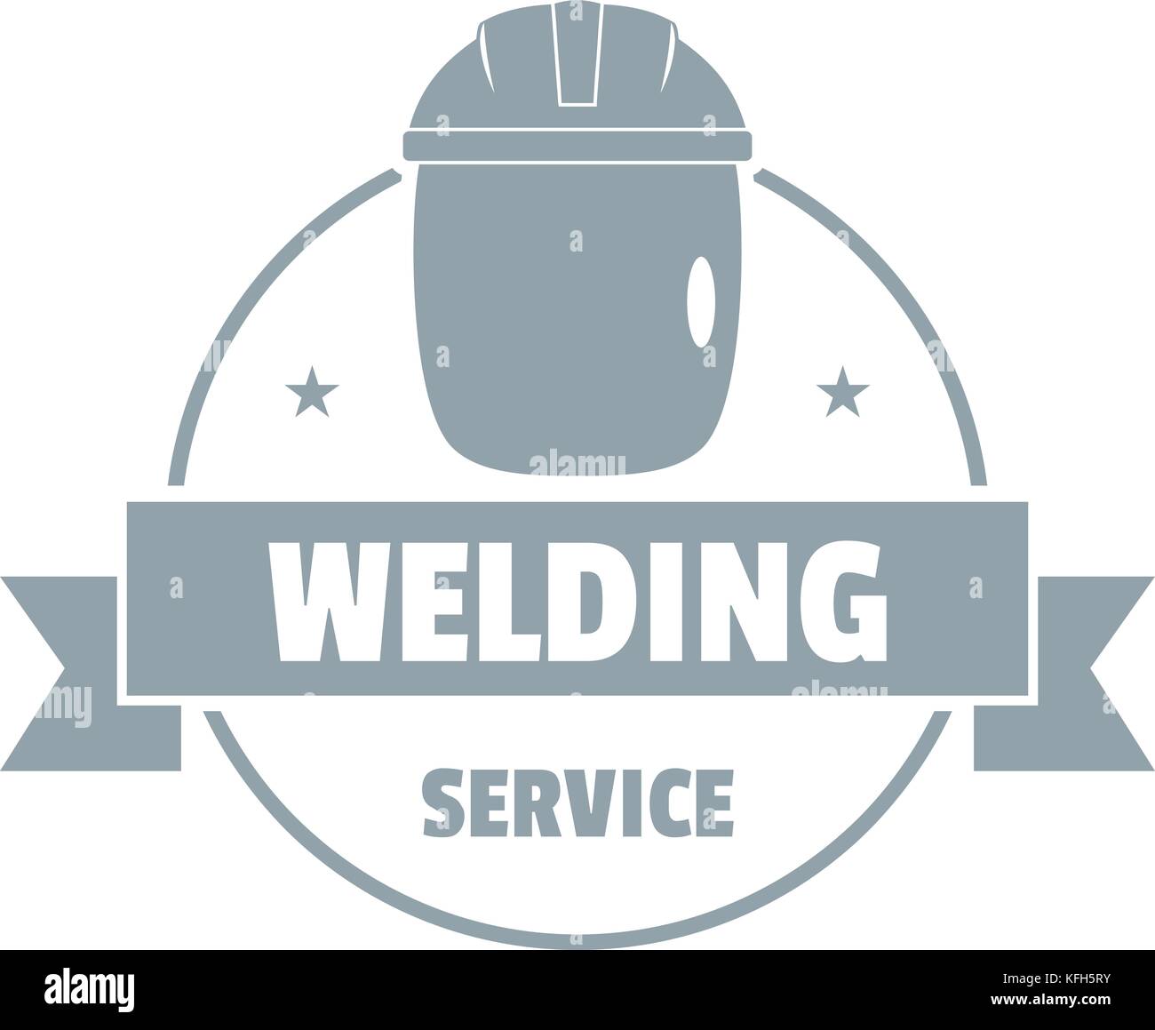 Welding mask logo, simple gray style Stock Vector Image & Art - Alamy
